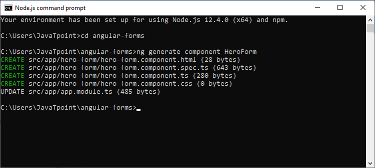 Template Driven Formsangular7基础教程文档template Driven Forms学习手册 编程宝典