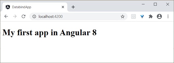Angular8 数据绑定angular8基础教程文档angular8 数据绑定学习手册 编程宝典