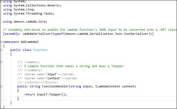 Aws Lambda Caws Lambda基础教程文档aws Lambda C学习手册 编程宝典 4040