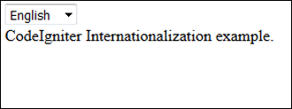 CodeIgniter Internationalization(CodeIgniterBasic Tutorial Documents ...