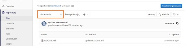 Gitlab 创建分支gitlab基础教程文档gitlab 创建分支学习手册 编程宝典 