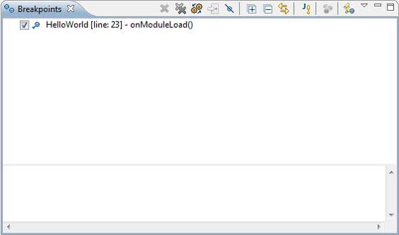 Gwt Debug The Application Gwtbasic Tutorial Documents Gwt Debug The Applicationlearning Manual
