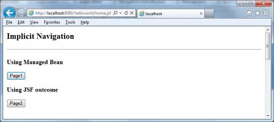 JSF page navigation(JSFBasic Tutorial Documents)JSF page ... JSF page navigation(JSFBasic Tutorial Documents)JSF page ...