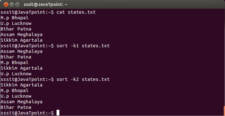Linux sort(Linux基础教程文档)Linux sort学习手册 - 编程宝典