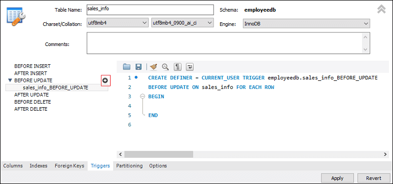 MySQL BEFORE UPDATE(MySql基础教程文档)MySQL BEFORE UPDATE学习手册 - 编程宝典 MySQL BEFORE UPDATE(MySql基础教程文档)MySQL BEFORE UPDATE学习手册 - 编程宝典