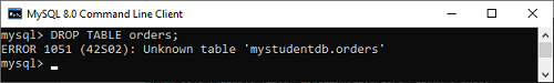 Mysql Drop表mysql基础教程文档mysql Drop表学习手册 编程宝典