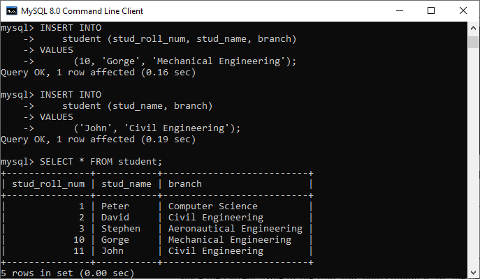 Mysql Intmysql基础教程文档mysql Int学习手册 编程宝典 4434