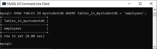 MySQL 列出所有表(MySql基础教程文档)MySQL 列出所有表学习手册 - 编程宝典 MySQL 列出所有表(MySql基础教程文档)MySQL 列出所有表学习手册 - 编程宝典