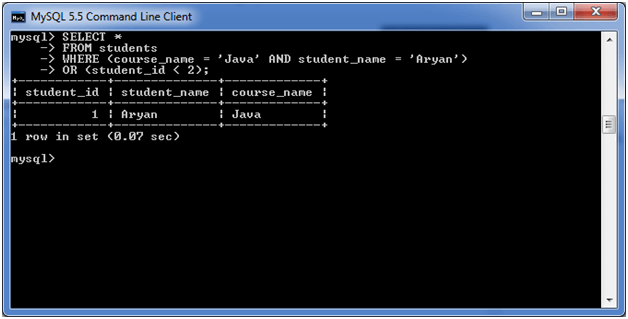 Mysql And＆or条件mysql基础教程文档mysql And＆or条件学习手册 编程宝典 5064