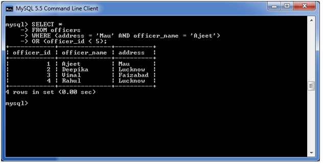 Mysql Where子句mysql基础教程文档mysql Where子句学习手册 编程宝典 