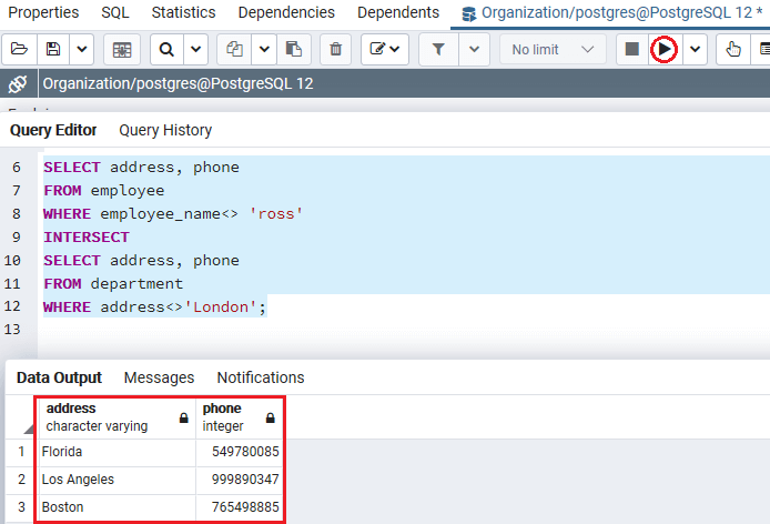 Postgresql Intersectpostgresql基础教程文档postgresql Intersect学习手册 编程宝典