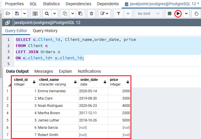 Postgresql Left Joinpostgresql基础教程文档postgresql Left Join学习手册 编程宝典 8920