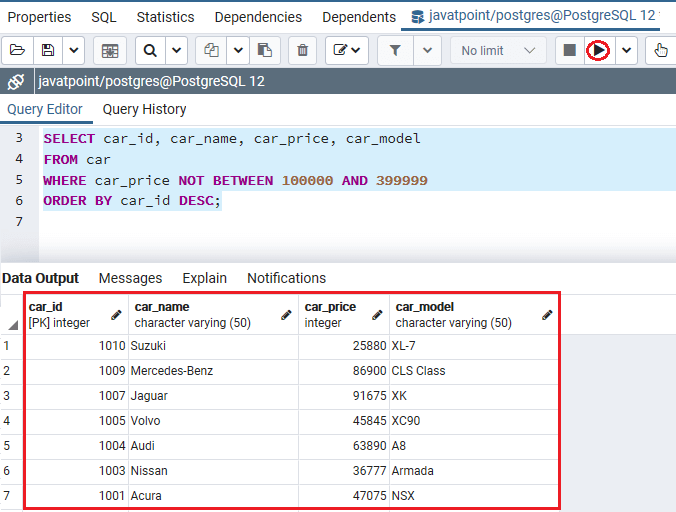 Postgresql Notpostgresql基础教程文档postgresql Not学习手册 编程宝典