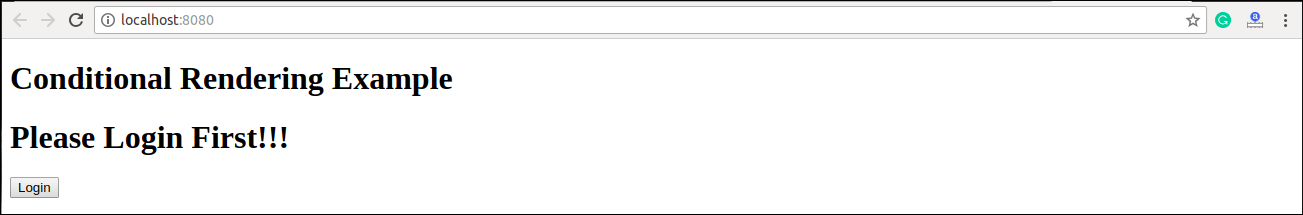 React 条件渲染react基础教程文档react 条件渲染学习手册 编程宝典