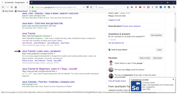 Selenium IDE测试案例(Selenium基础教程文档)Selenium IDE测试案例学习手册 - 编程宝典 Selenium IDE测试案例(Selenium基础教程文档)Selenium IDE测试案例学习手册 - 编程宝典