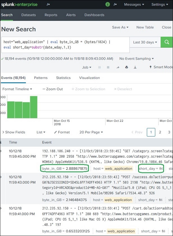 Splunk 计算字段splunk基础教程文档splunk 计算字段学习手册 编程宝典