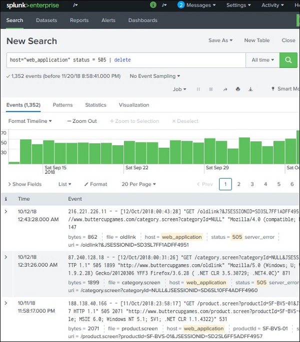 Splunk 删除数据splunk基础教程文档splunk 删除数据学习手册 编程宝典
