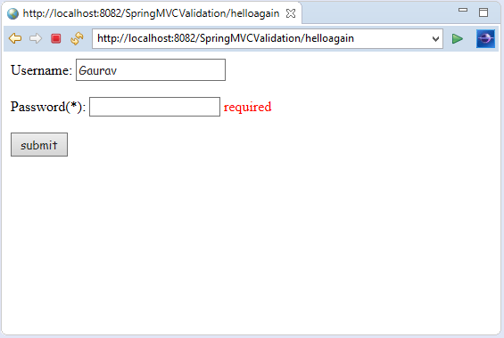 Spring MVC validation(SpringBasic Tutorial Documents)Spring MVC ...