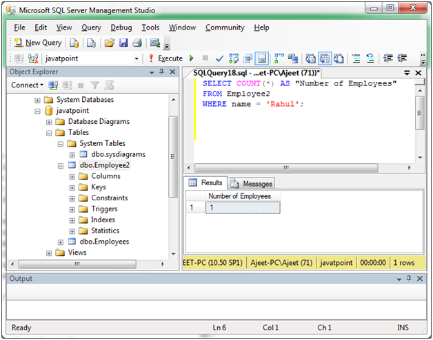 Sqlserver Countsqlserver基础教程文档sqlserver Count学习手册 编程宝典