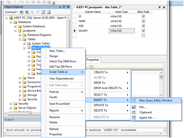 Sqlserver 插入数据sqlserver基础教程文档sqlserver 插入数据学习手册 编程宝典