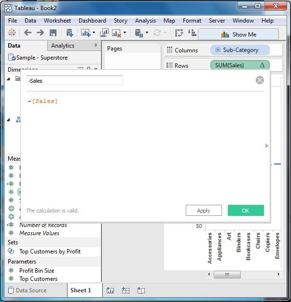 Tableau 瀑布图(Tableau基础教程文档)Tableau 瀑布图学习手册 - 编程宝典